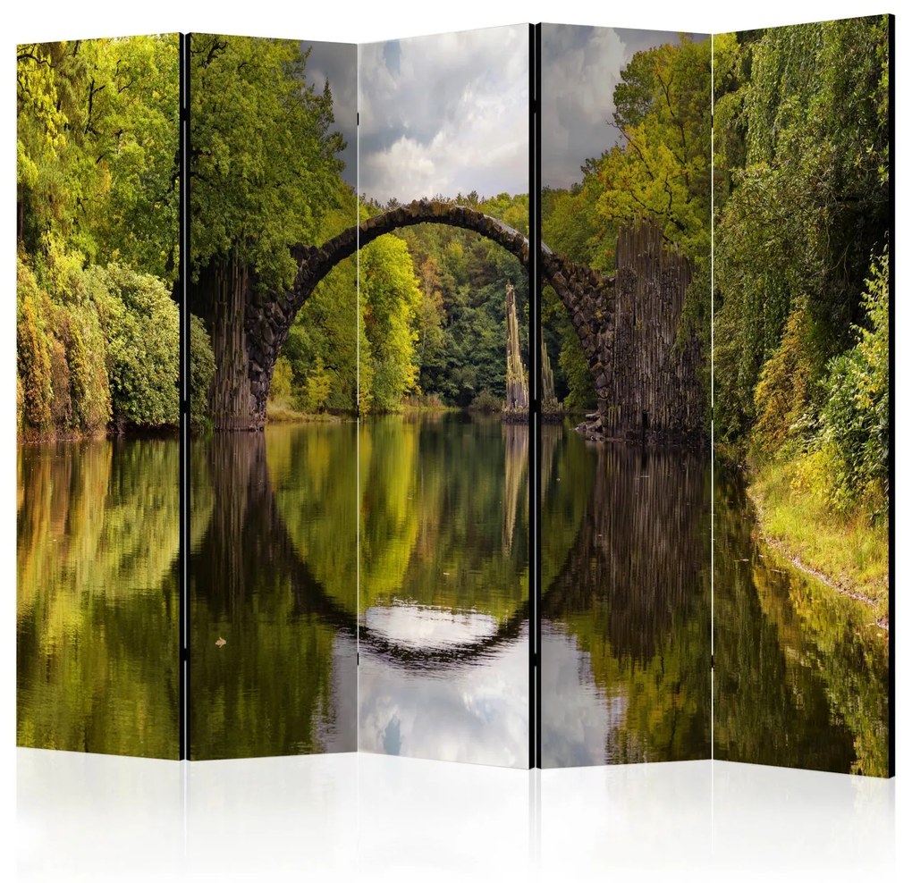 Paraván - Devil's Bridge in Kromlau,Germany  II [Room Dividers] 225x172