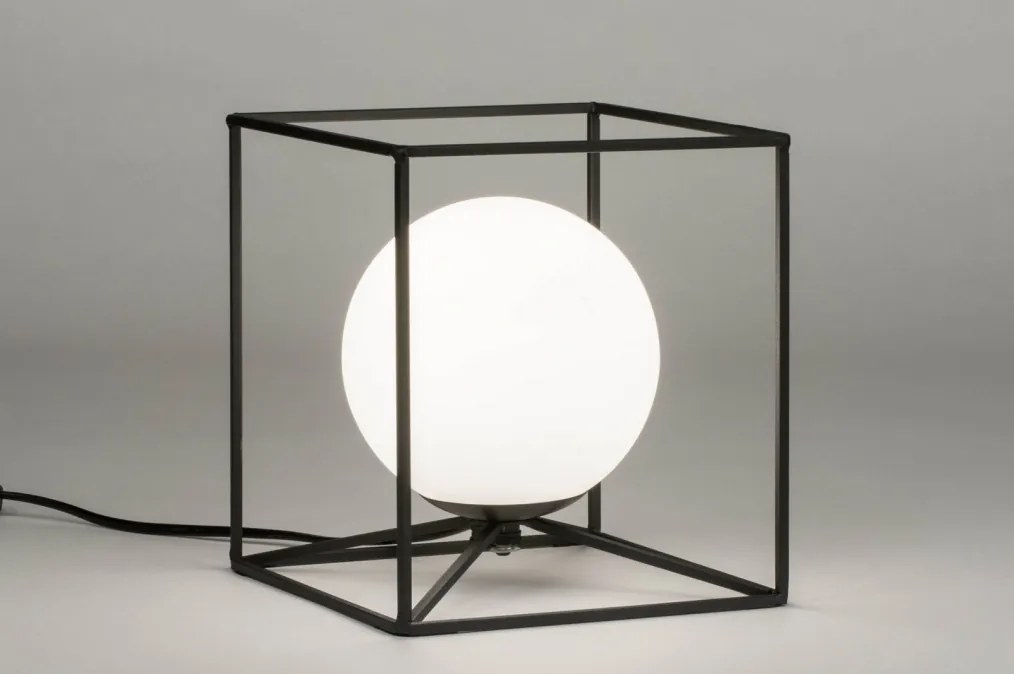 Stolní designová lampa Industry Fox Black Big