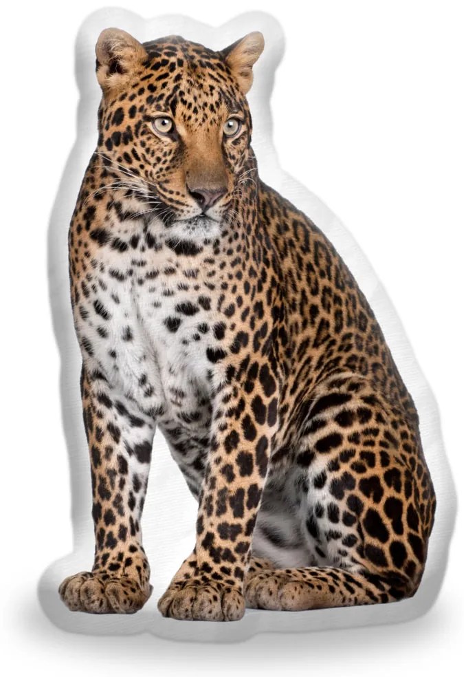 Sablio 3D polštář ve tvaru Jaguár