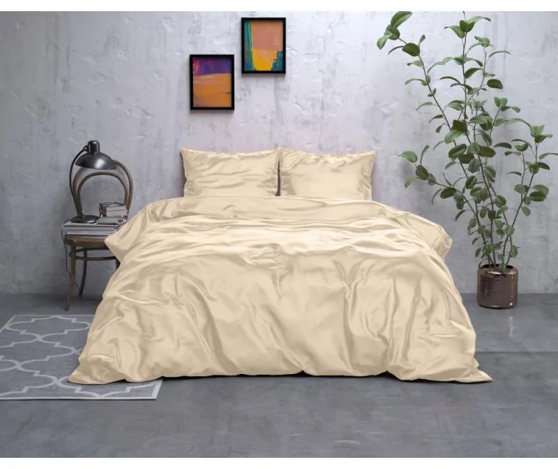 Povlečení Beauty Skin Care Duvet Cover Krémová