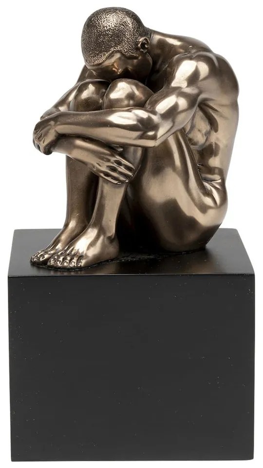 Dekorativní soška Kare Design Thinking Nude Man, výška 10 cm