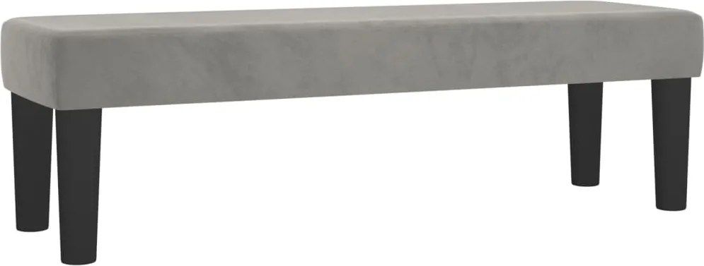 Box spring postel s matrací světle šedá 200x200 cm samet 3137923