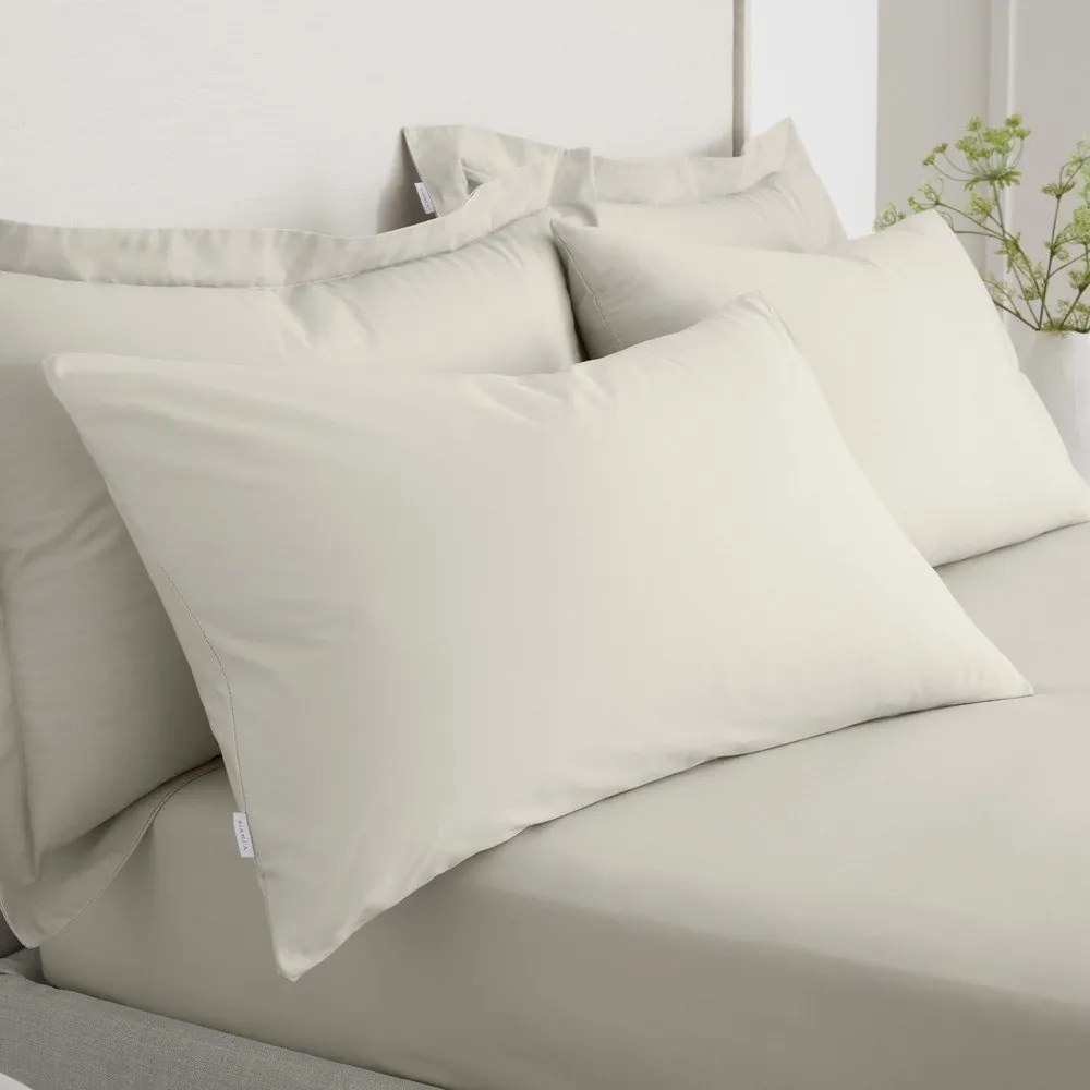 Povlaky na polštáře v sadě 2 ks z bavlněného perkálu 50x75 cm Cotton Percale – Bianca