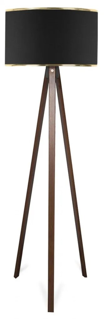 Stojací lampa AYD II 140 cm černá