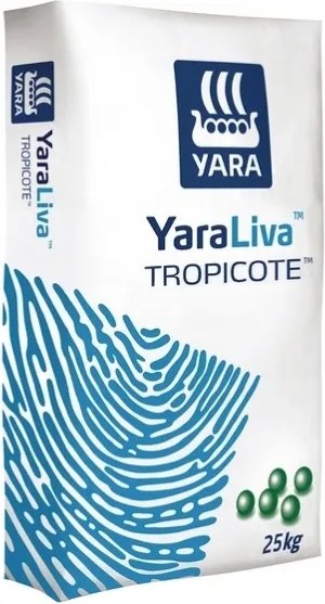YaraLiva Tropicote 25 kg Hnojivo Saletra Vápník dusík a vápník Yara originální