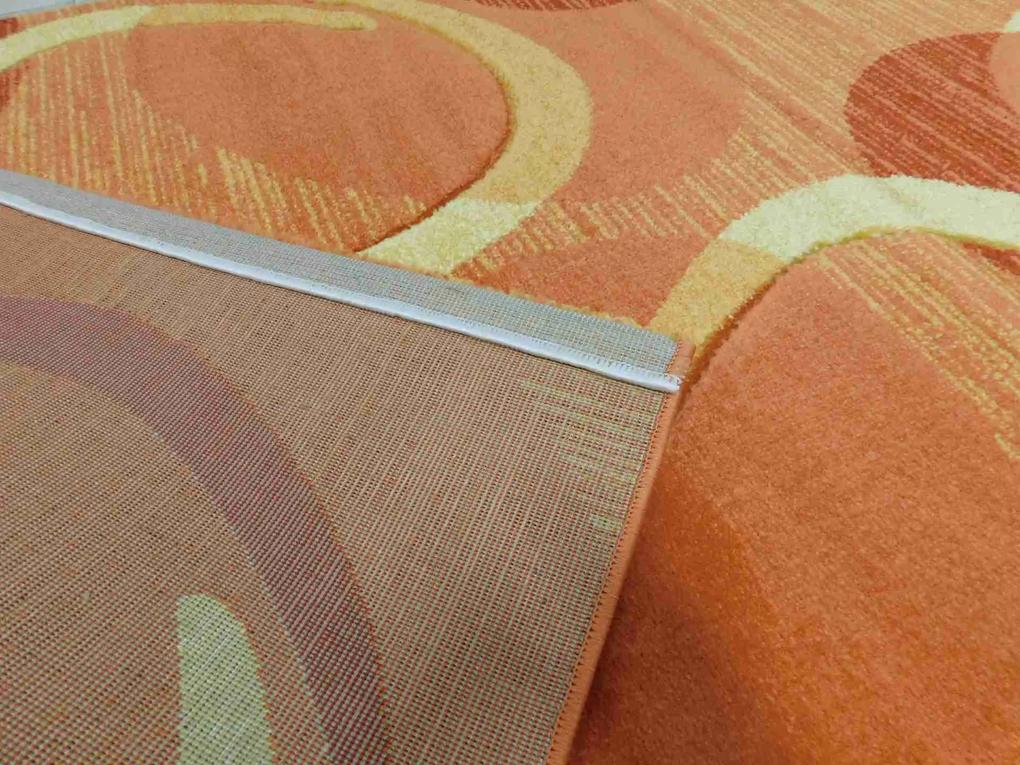 Spoltex Kusový koberec Florida orange 9828 120x170cm