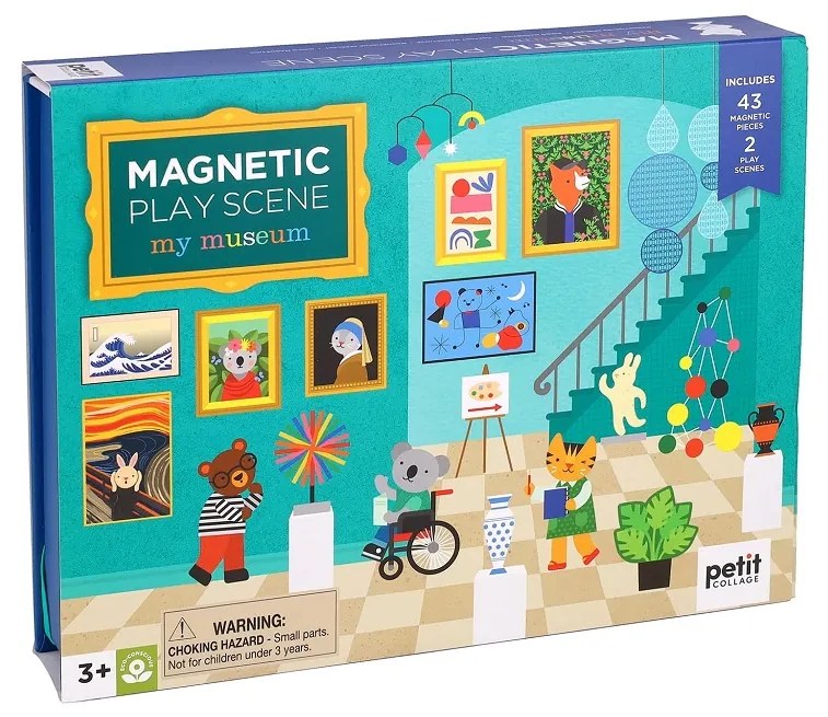 Petit Collage Magnetické divadlo moje muzeum