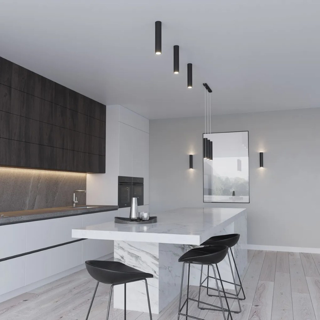Sollux Lighting Nástěnné svítidlo LAGOS 2 černé