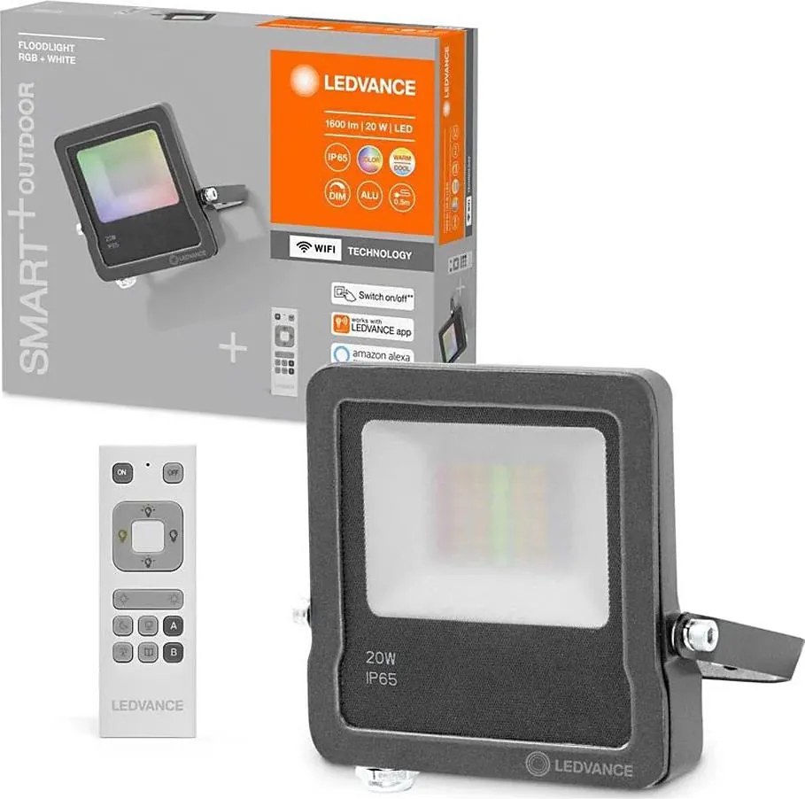 Ledvance - LED RGBW Reflektor FLOODLIGHT LED/20W/230V 3000K IP65 Wi-Fi + DO