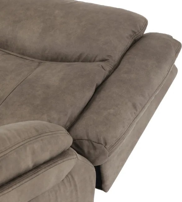 Polohovací křeslo hnědé, elektrické TV-Q8668 BR3