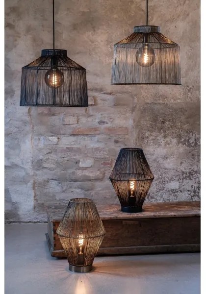Markslöjd 108666 - Stolní lampa CASA 1xE27/40W/230V černá
