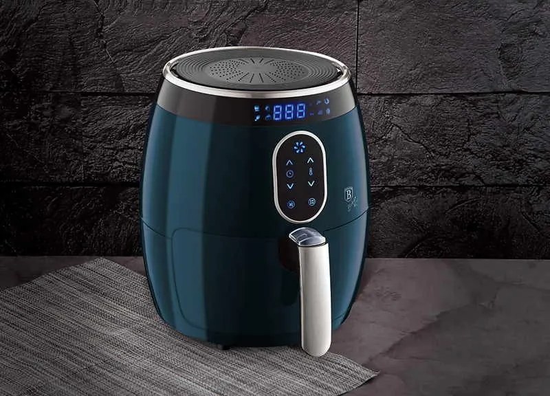 BERLINGERHAUS Horkovzdušná fritéza digitální 1350 W Aquamarine Metallic Line BH-9175