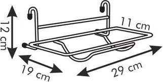 TESCOMA Zásobník na papírové utěrky MONTI 29 cm