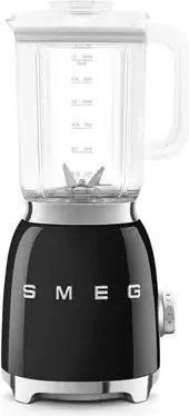 SMEG 50's Retro Style černá / Stolní mixér / 800 W / 1.5 l / 4 program
