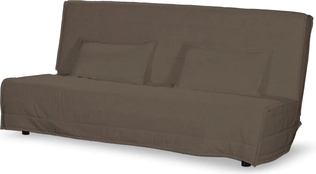 Potah na pohovku IKEA  Beddinge , dlouhý barva hnědá látka pletený vzor