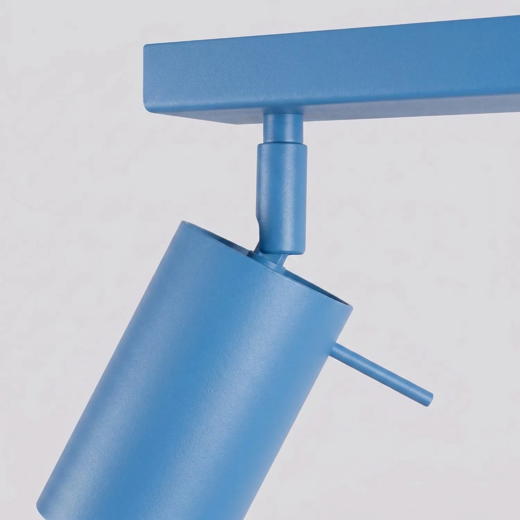 Sollux Lighting Stropní svítidlo RING 4L azurové