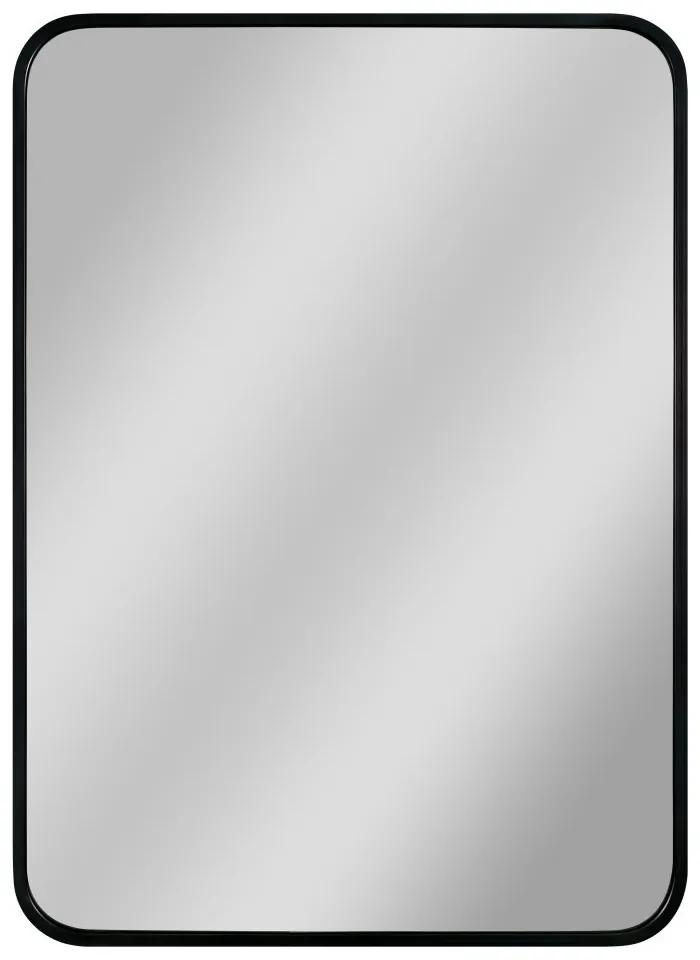 Olsen Spa Zrcadlo bez osvětlení PIRNA BLACK Rozměr A - 60 cm, Rozměr C - 80 cm OLNZPIR6080B