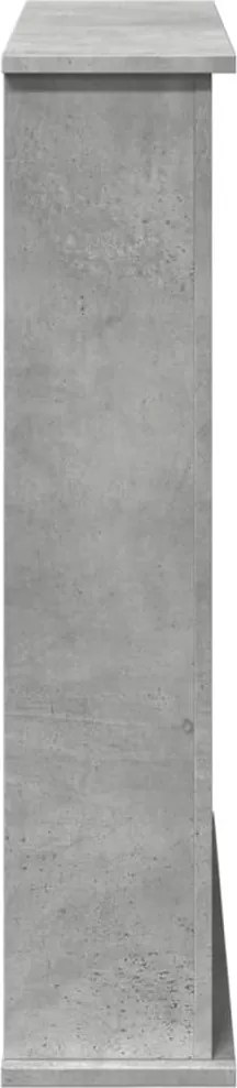 vidaXL Krbový rám 75x20x87,5 cm, konstrukční dřevo [854581] Barva: Černý dub