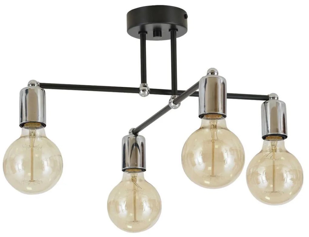 Stropní svítidlo Edison, výběr ze 3 barev