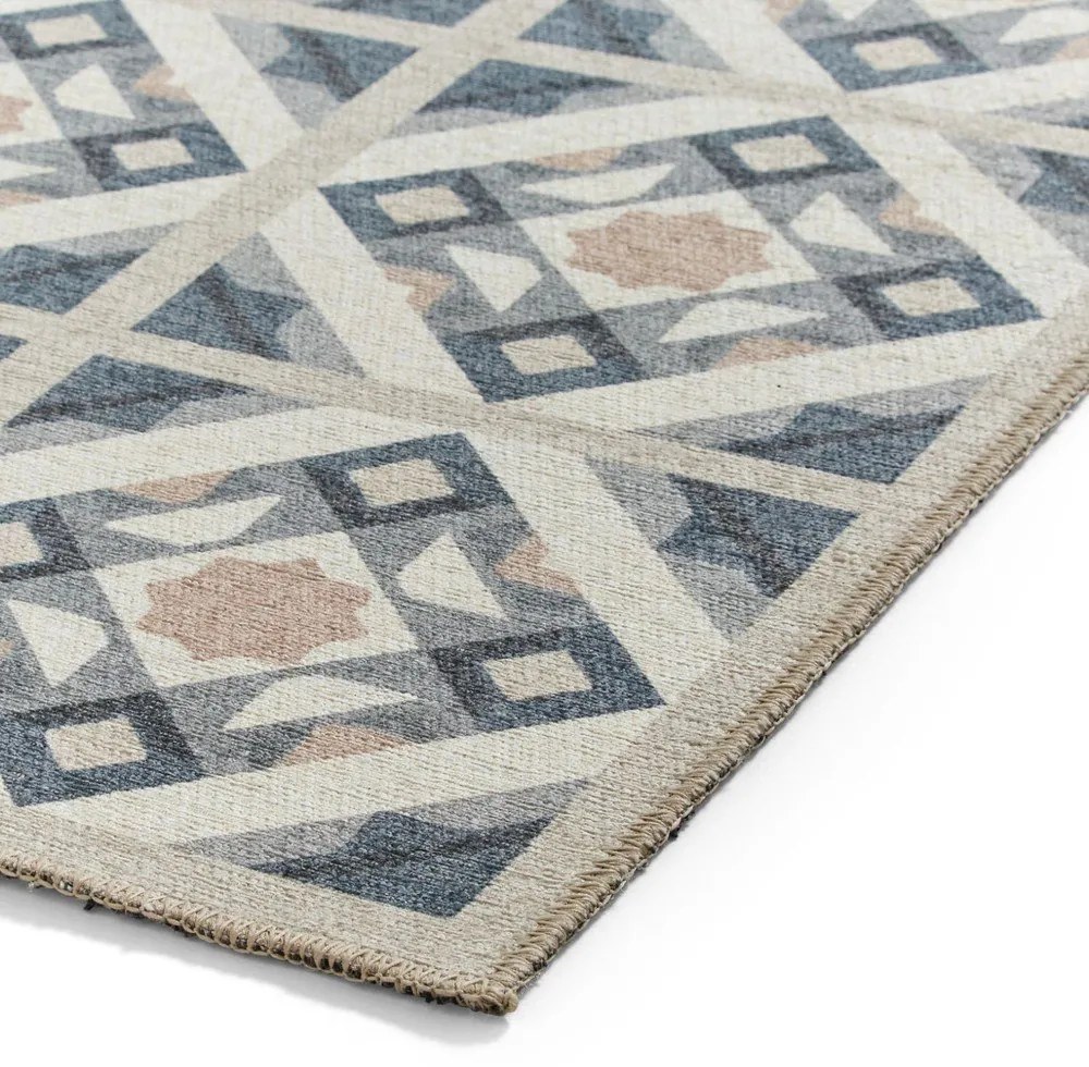 Šedo-krémový pratelný běhoun 61x170 cm Victoria Orange – Think Rugs