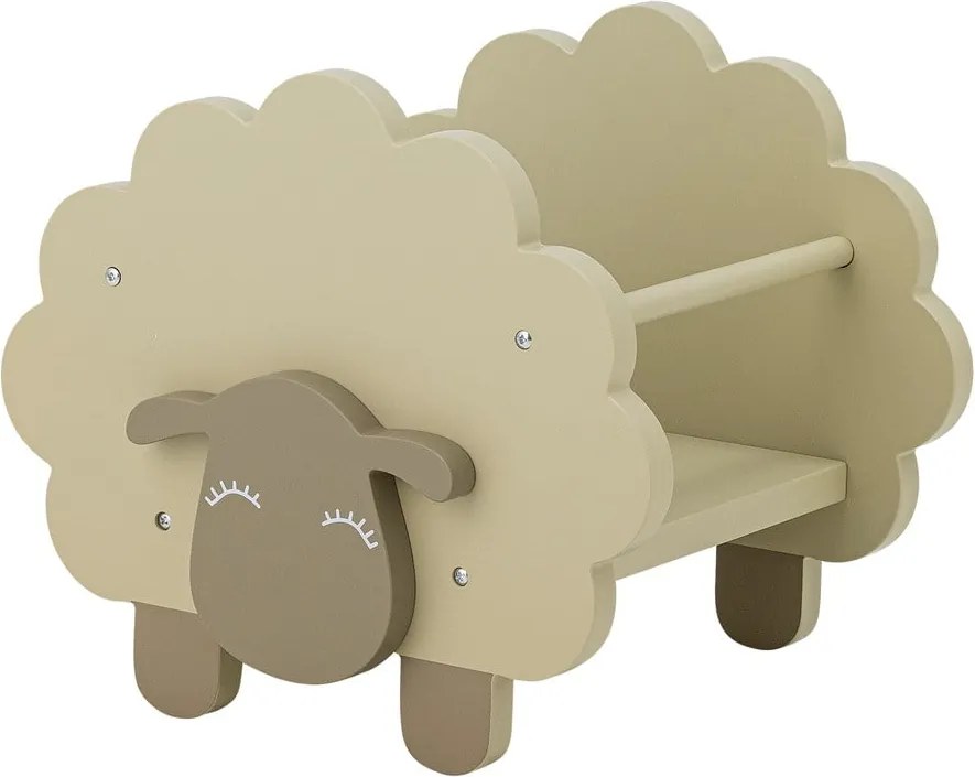 Béžová dětská knihovna 30,5x30x35 cm Dolly – Bloomingville Mini Biano.cz