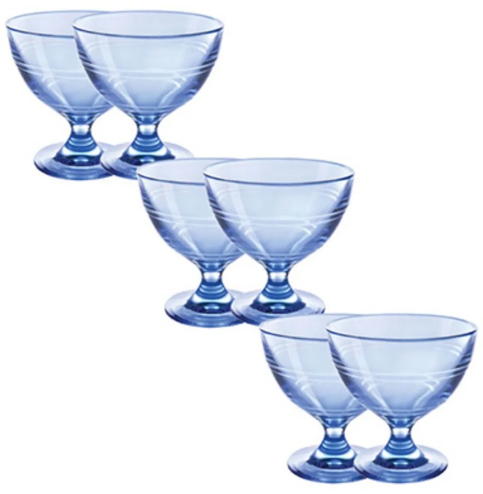 Duralex, Sklenice na pohár Cigogne modrá 250 ml (5002BB06)
