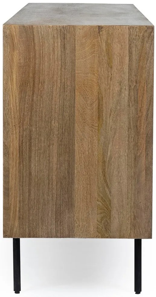 BIZZOTTO příborník DARSEY se 3 dvířky 83x184 cm 0746873