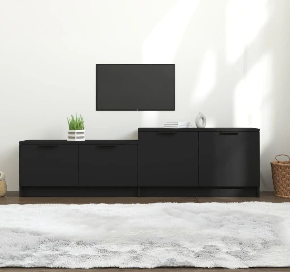 vidaXL TV skříňka 158,5x36x45 cm kompozitní dřevo [811490] Barva: kouřový dub