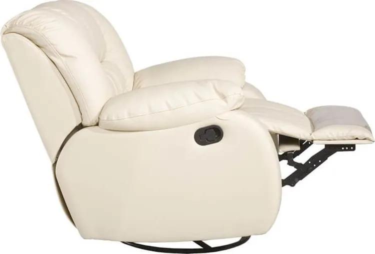 Casarredo - Komfort nábytek Relaxační polohovací křeslo RONALD kůže/ekokůže | potah: kůže Cappuccino