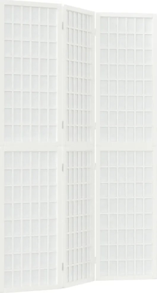 vidaXL Skládací 3dílný paraván v japonském stylu 120 x 170 cm [352087] Barva: Černá