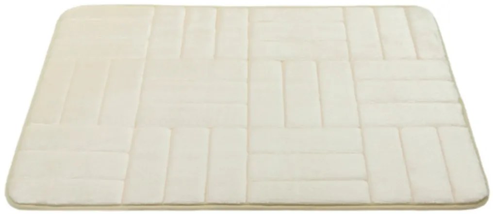 BO-MA Koupelnová předložka 667 cream BARVA: Béžová, ROZMĚR: 50x40 cm