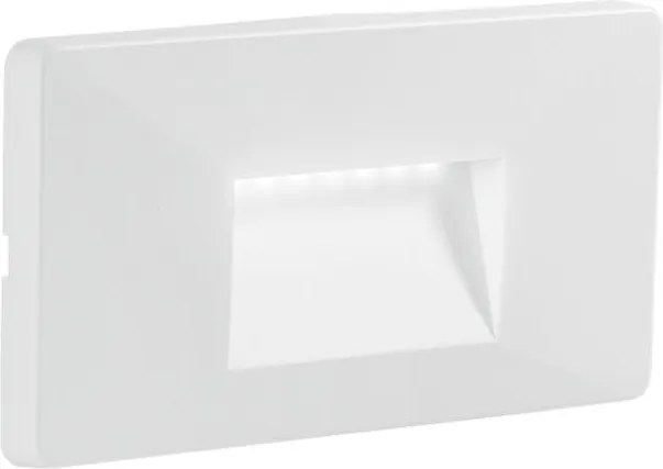 FAN INC-BREEN-506 BCO Zápustné venkovní svítidlo LED Breen, polykarbonát, bílá, 4 W, 380 lm, CCT, IP65, 9 x 19 x 10 cm - FANEUROPE