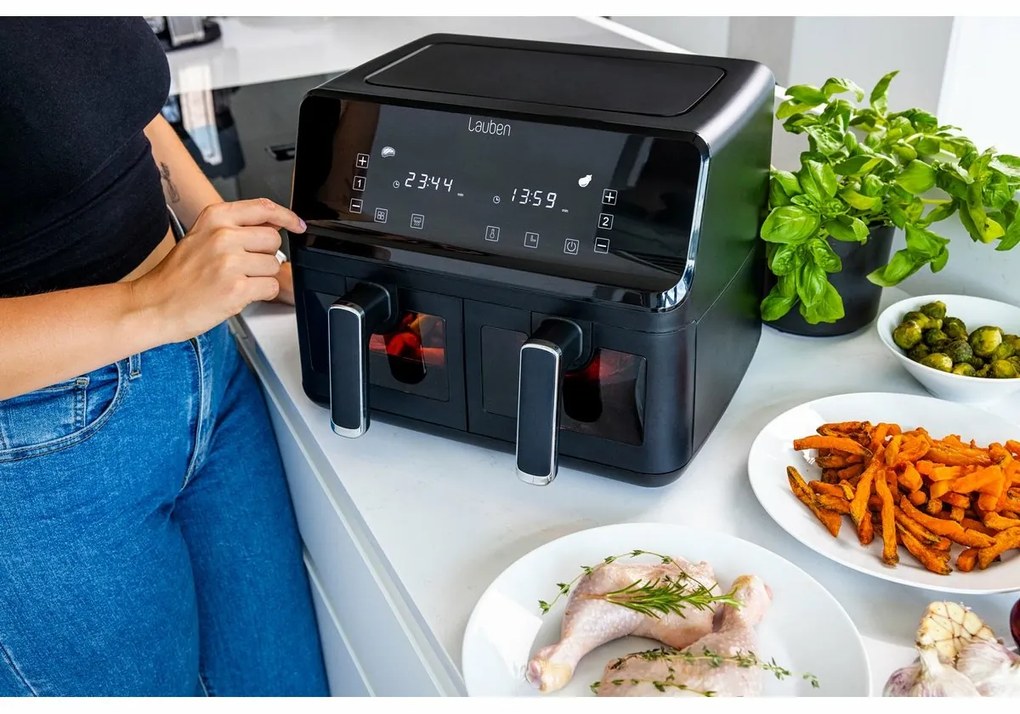 Lauben Horkovzdušná fritéza Lauben DualZone Air Fryer 8000BC