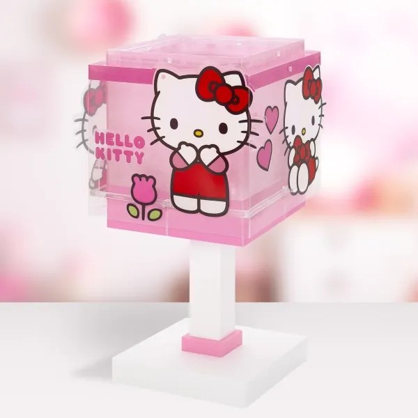 Dalber 73261 - LED Dětská lampička HELLO KITTY 1xG4/4W/230V růžová