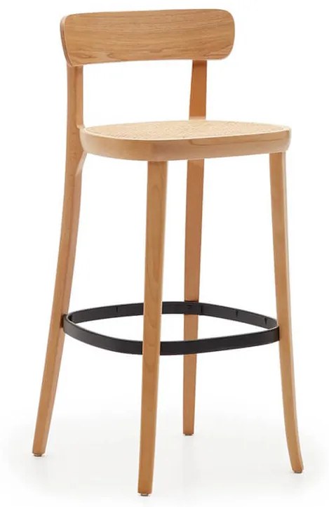 Barová židle anemo 76 cm přírodní MUZZA