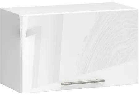 Kuchyňská skříňka OLIVIA W60OK - bílá/bílý lesk