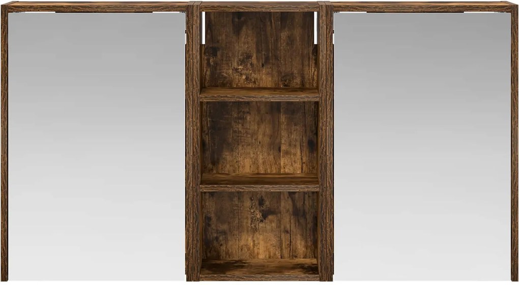Sada koupelnových skříněk 3 ks 116 x 16 x 62,5 cm 3403812