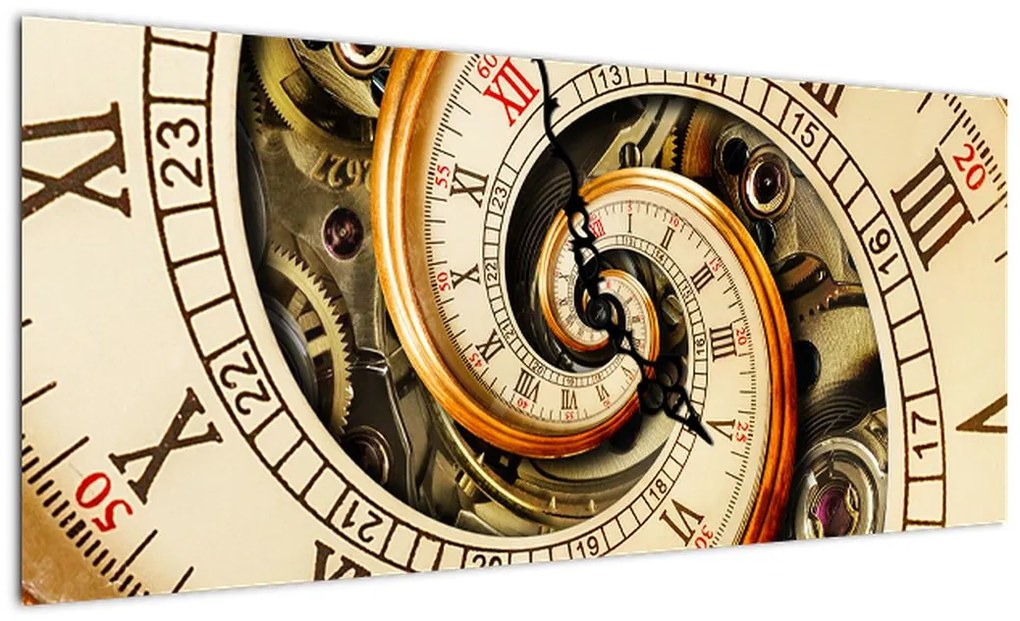 Obraz hodin (100x40cm)
