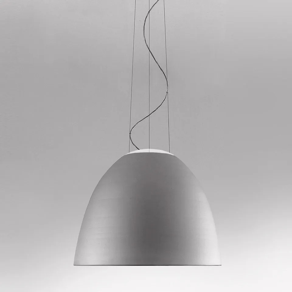 Artemide A240610 Nur Halo Anodized aluminium, závěsné svítidlo s nepřímým osvětlením, 1x205W E27, hliník, prům. 55cm