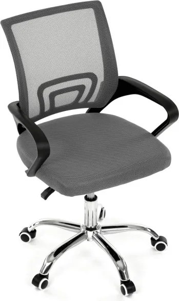 Dětská otočná židle šedá KA-L103 GREY