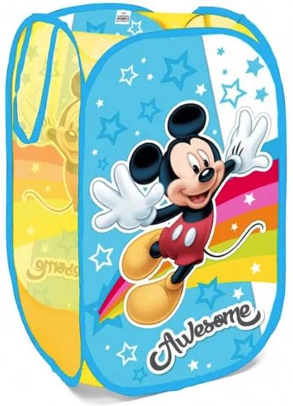 SEVEN Koš na hračky Mickey Mouse Textil, plast, 58x36x36 cm