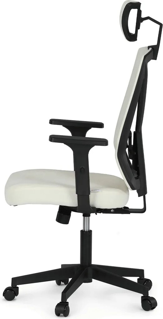 Ergonomická kancelářská židle ARLO - béžová látka