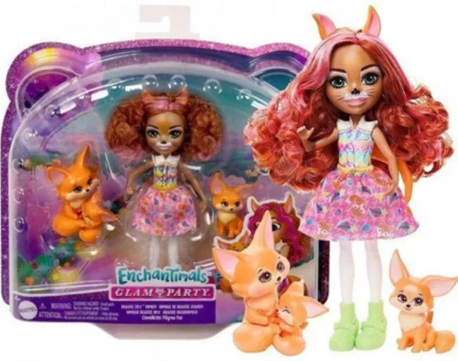 Panenka MATTEL ENCHANTIMALS s liškou Fennec Fox HNT60