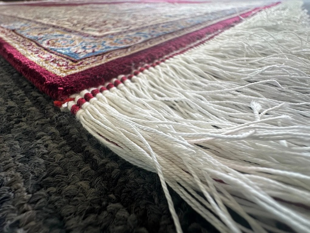 BE Koberec Sultan 1203 RED - červený obdélníkový Rozměr: 150x225 cm
