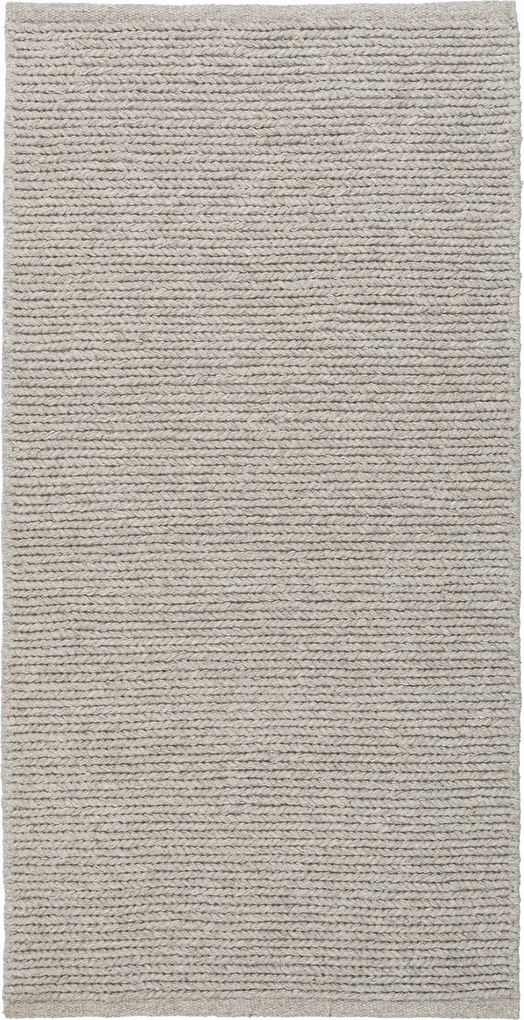 Koberec Šňůrový do kuchyně Béžový Vlněný Odolný Alma Wool 70x140 cm