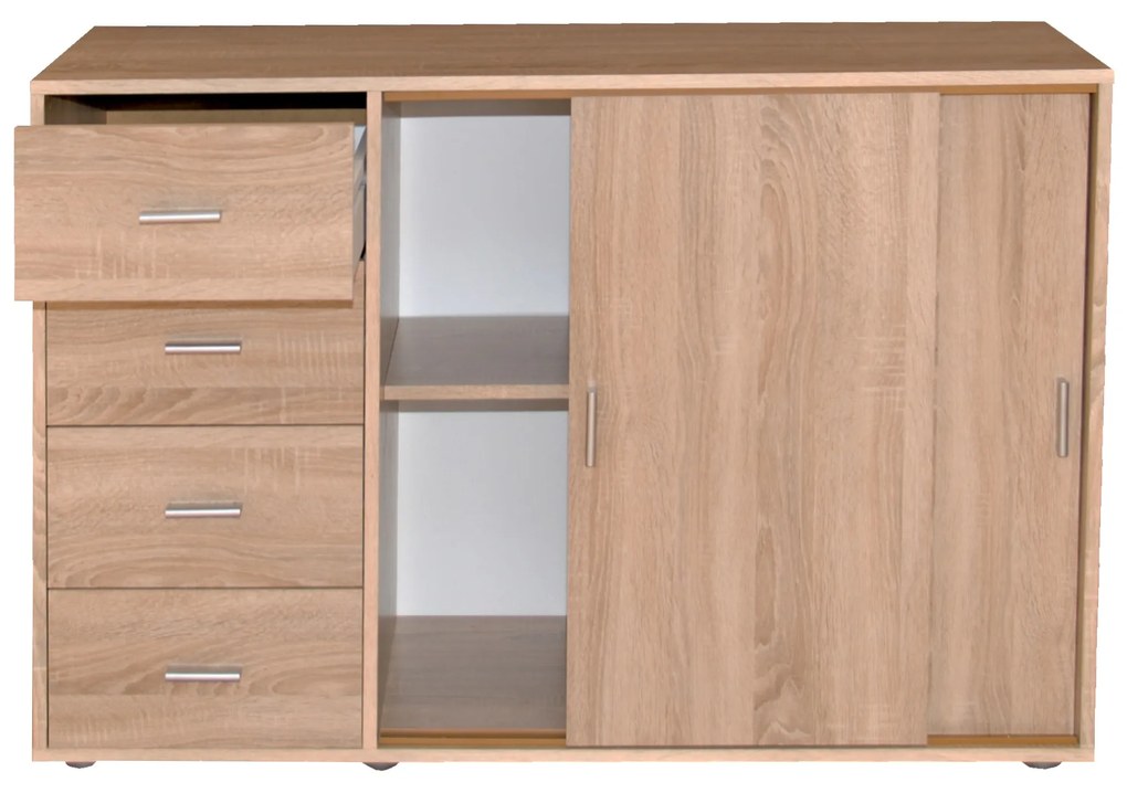 Sconto Komoda RENÉ II dub sonoma