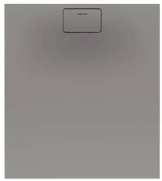 Duravit Stonetto - Sprchová vanička 900x800 mm, matná šedá 720145180000000