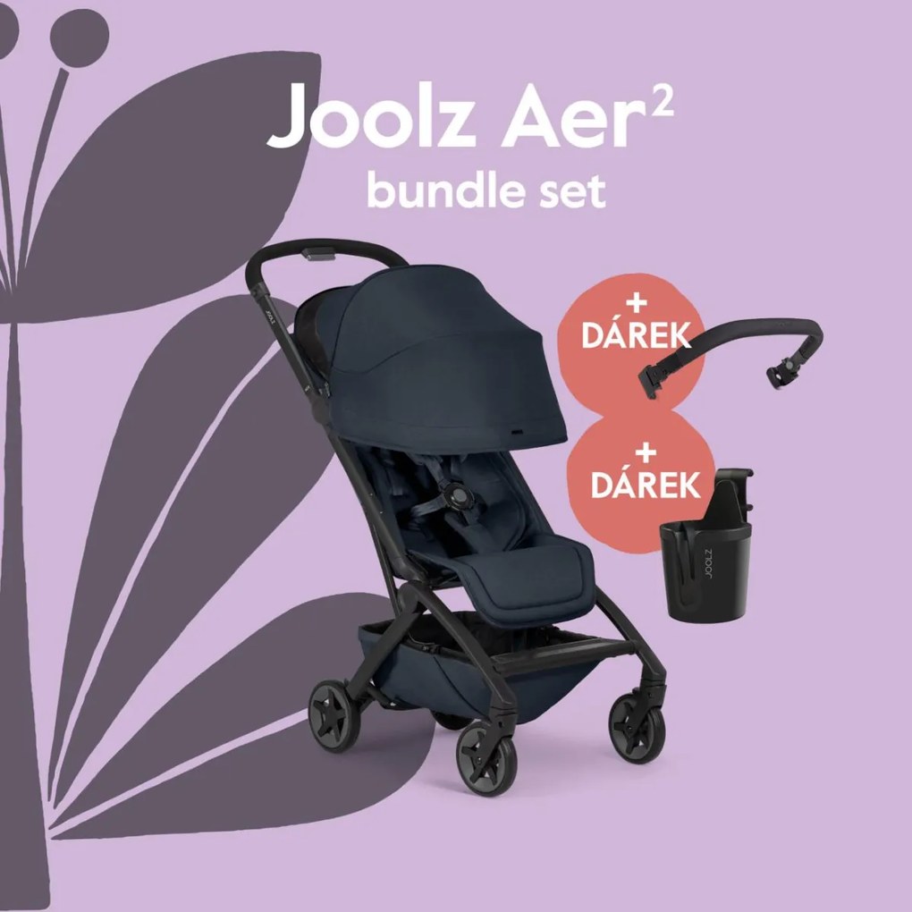 Joolz Aer2 kočárek Bundle set Sandy taupe