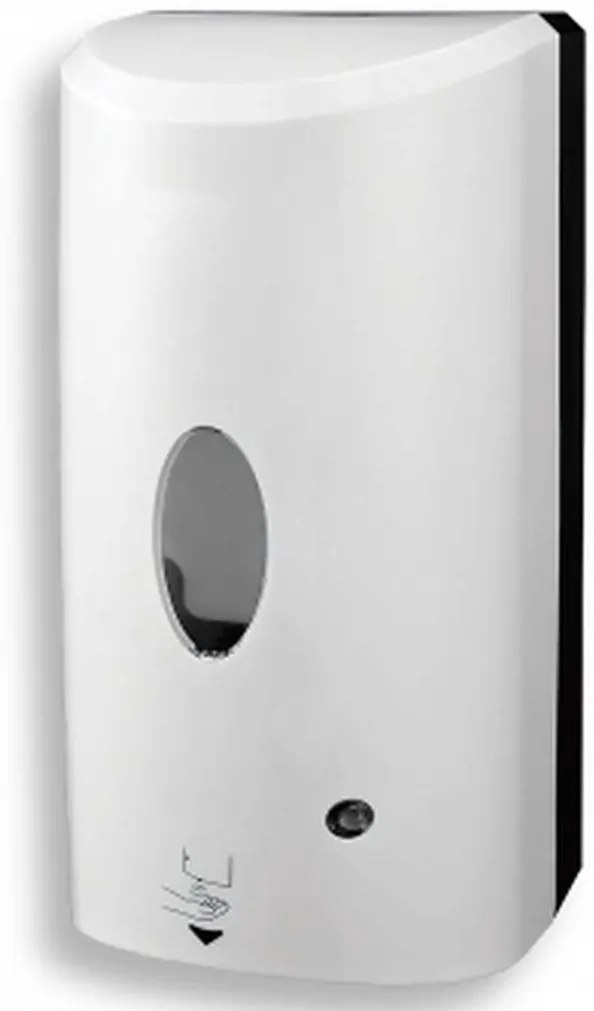 NOVASERVIS Automatický dávkovač tekutého mýdla 1200ml, se senzorem, bílá 69082,1