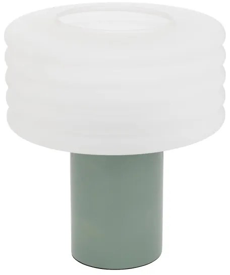 Atmosphera - Stolní lampa ASTI 1xE27/60W/230V zelená